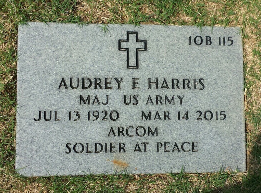 PRIVATE FIRST CLASS AUDREY ELIZABETH HARRIS - Connecticut Military Heroes